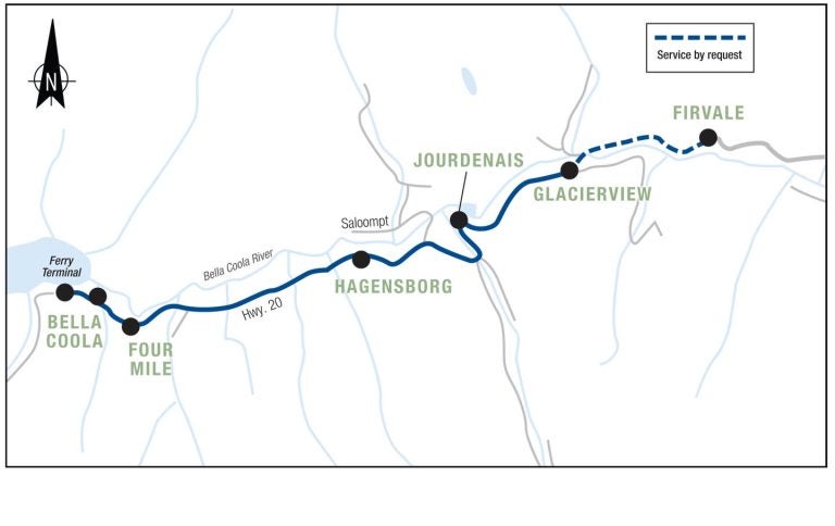 Bella Coola Valley Region Bus Schedules & Route Maps | BC Transit