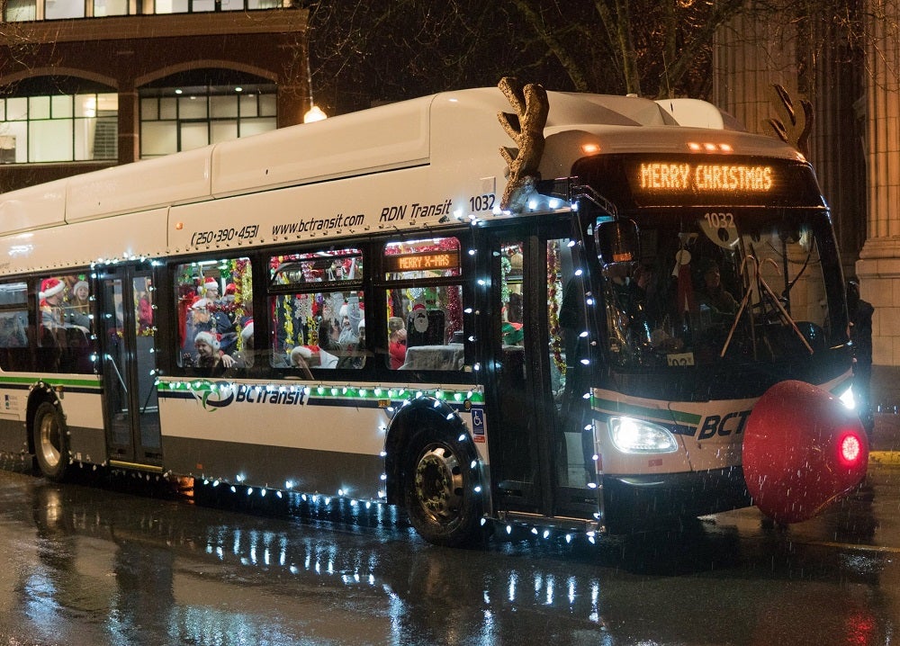 Santa Bus is comin’ to town!