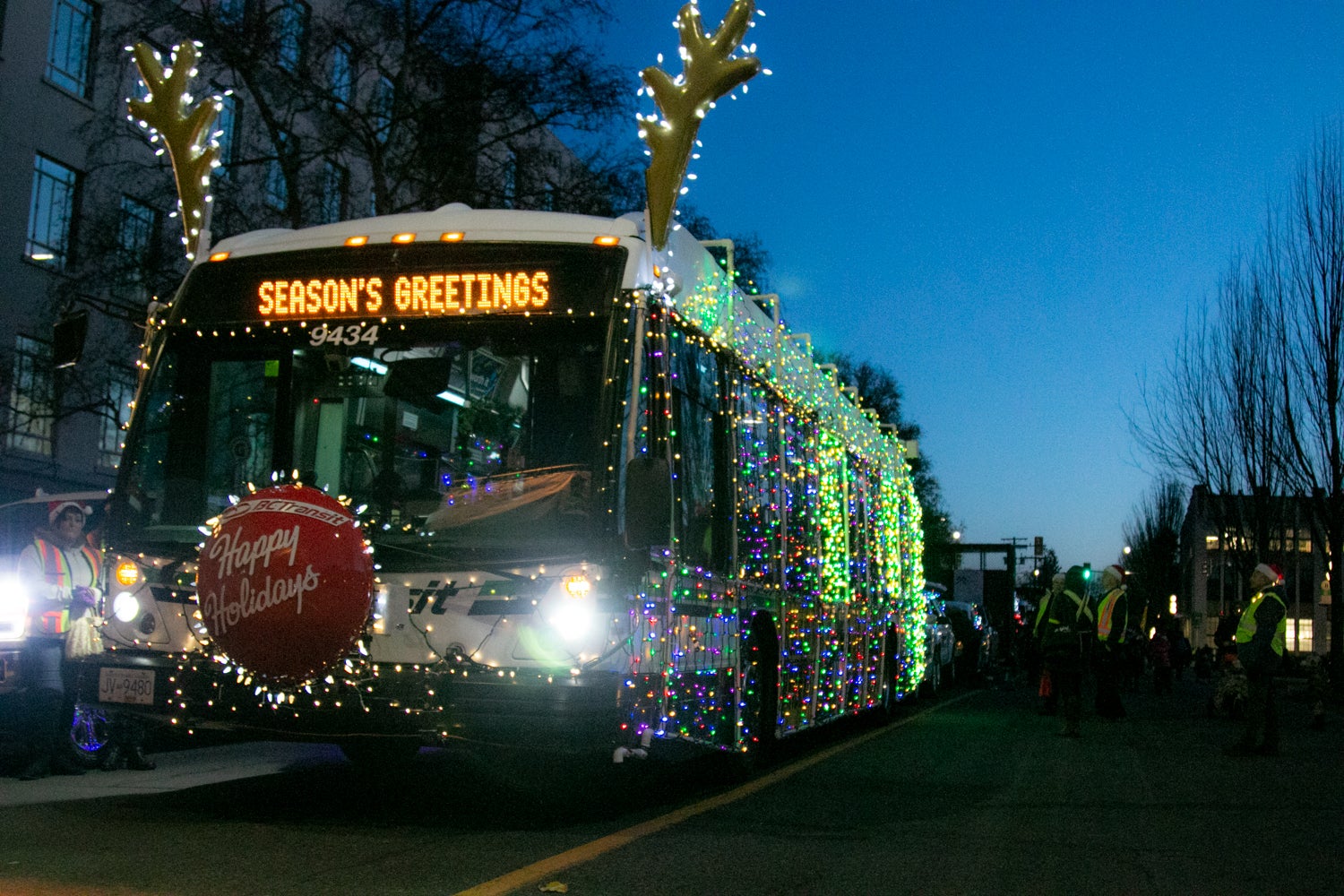 BC Transit getting festive in the Victoria Regional Transit System