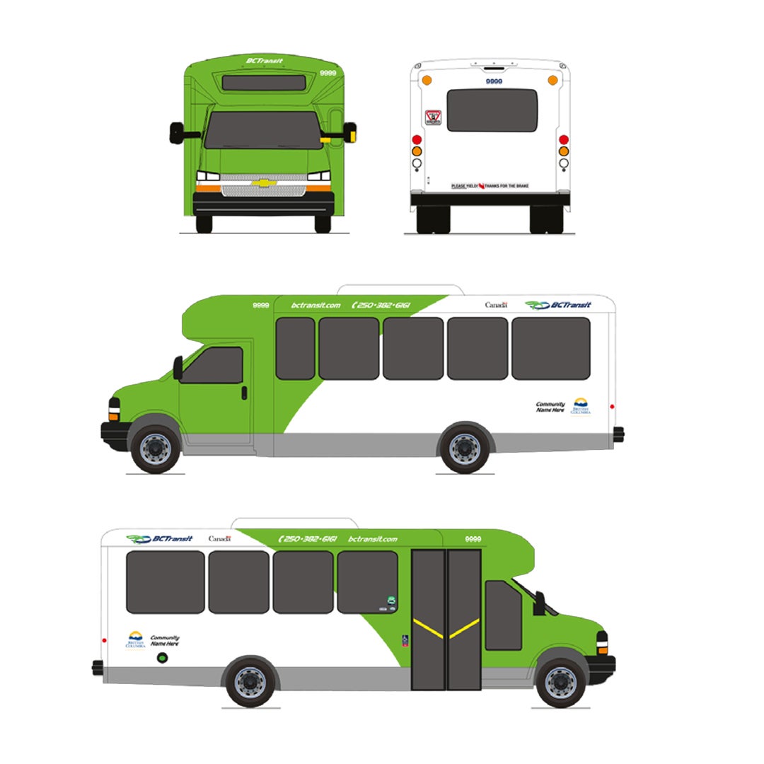 New livery — exterior bus design update - BC Transit