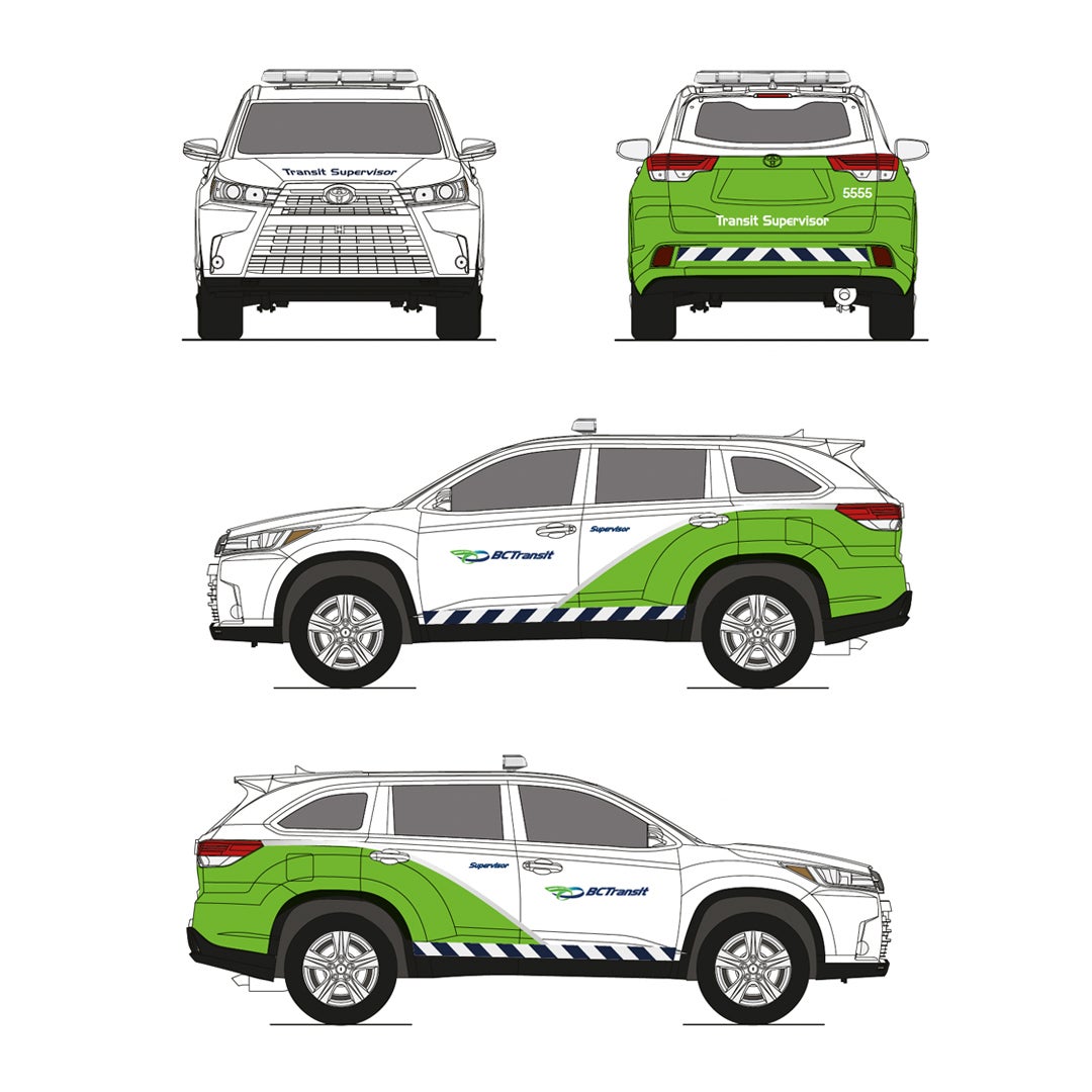 New livery — exterior bus design update - BC Transit